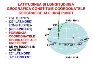 Harta si globul geografic CLASA, material util în activitățile de ...