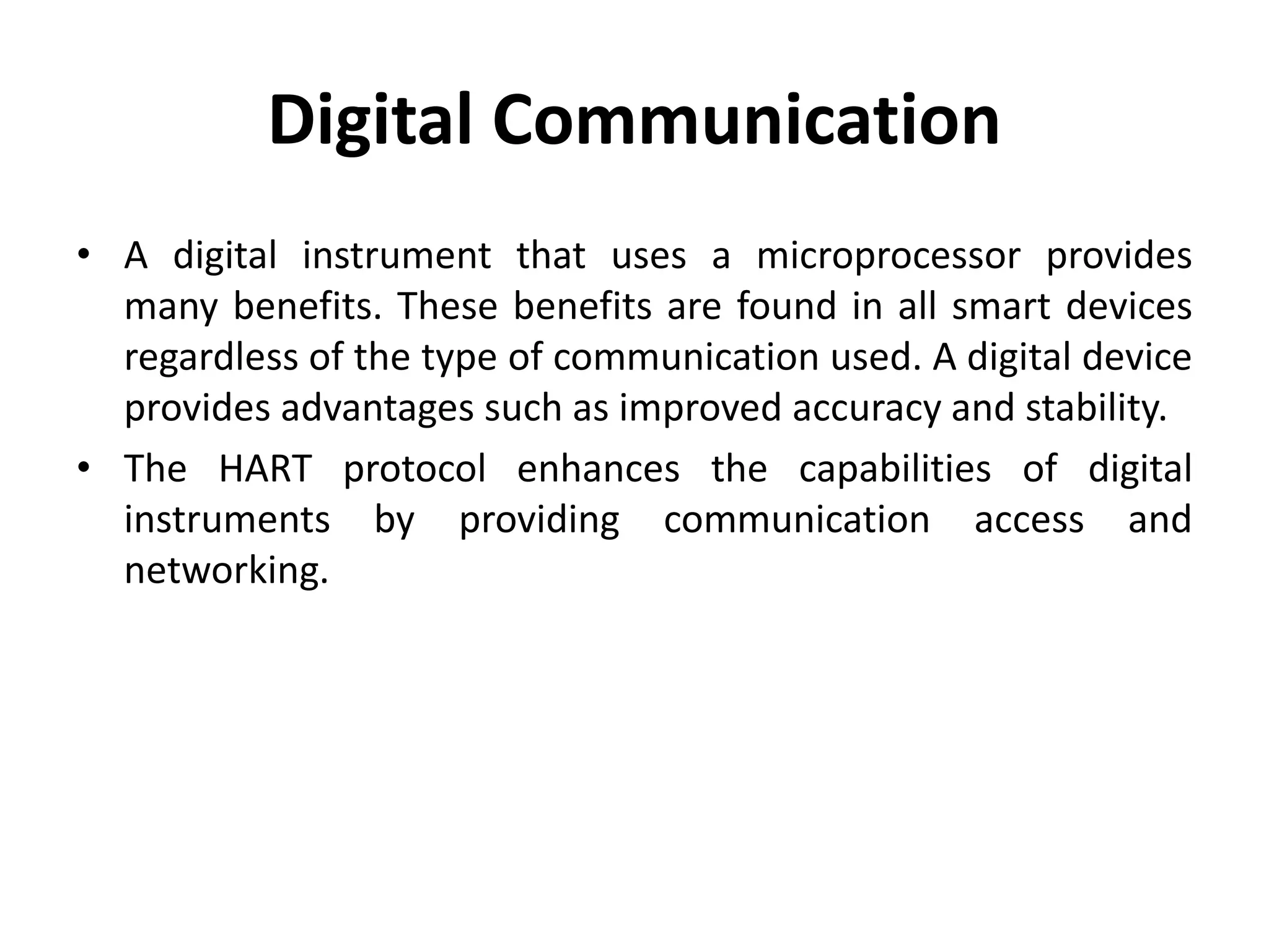 Hart communication protocol | PPTX