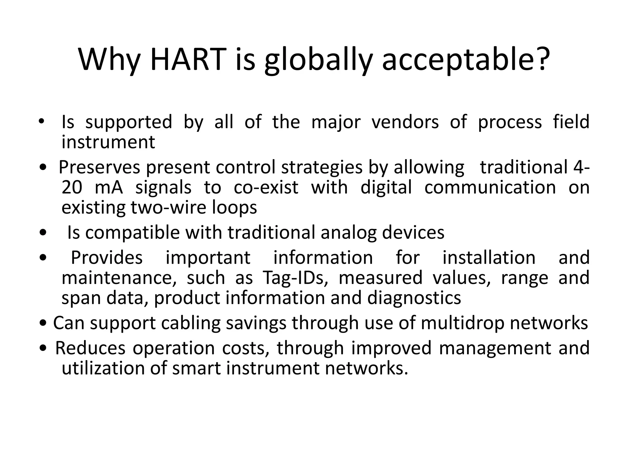 Hart communication protocol | PPTX