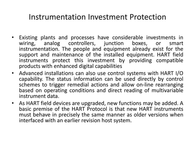 Hart communication protocol | PPTX | Computer Networking | Computing
