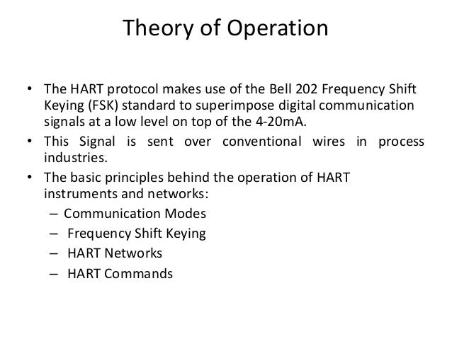 Hart communication protocol