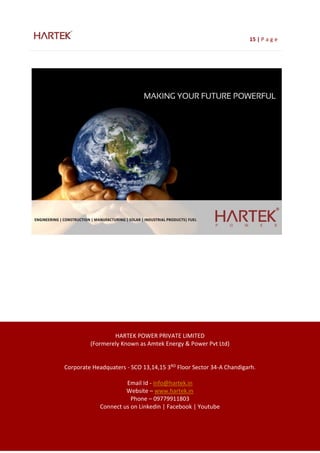 HARTEK POWER - SOLAR PROFILE | PDF