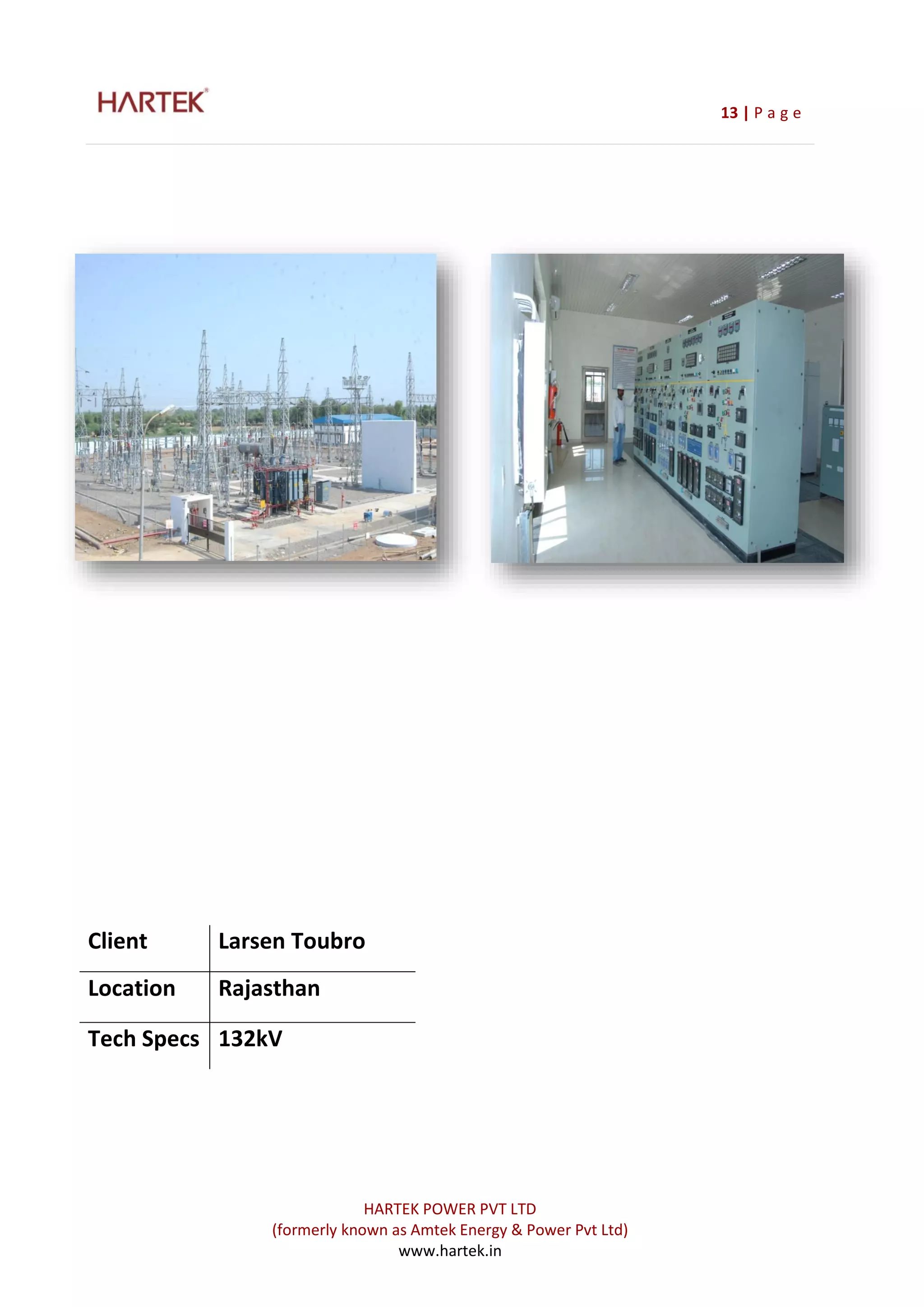 HARTEK POWER - POWER SYSTEM PROFILE | PDF