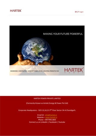 HARTEK POWER - POWER SYSTEM PROFILE | PDF
