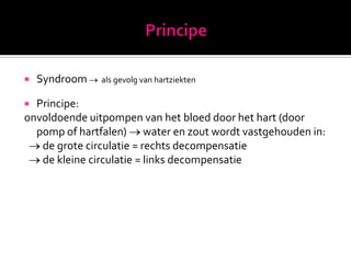 Hartfalen pathologie en zorgkunde | PPTX