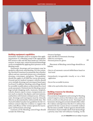 Hartford Consensus iii Implementation of Bleeding Control | PDF