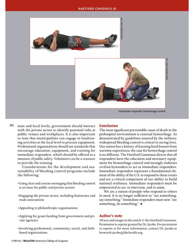 Hartford Consensus iii Implementation of Bleeding Control | PDF