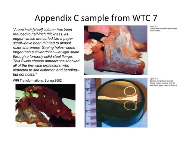 Evolution of the fire-based theory for WTC 7 | PPTX | Geology | Science