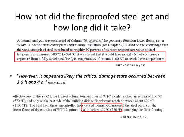Evolution of the fire-based theory for WTC 7 | PPTX | Geology | Science