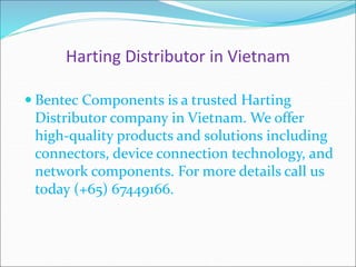 Harting Distributor in Vietnam | PPT