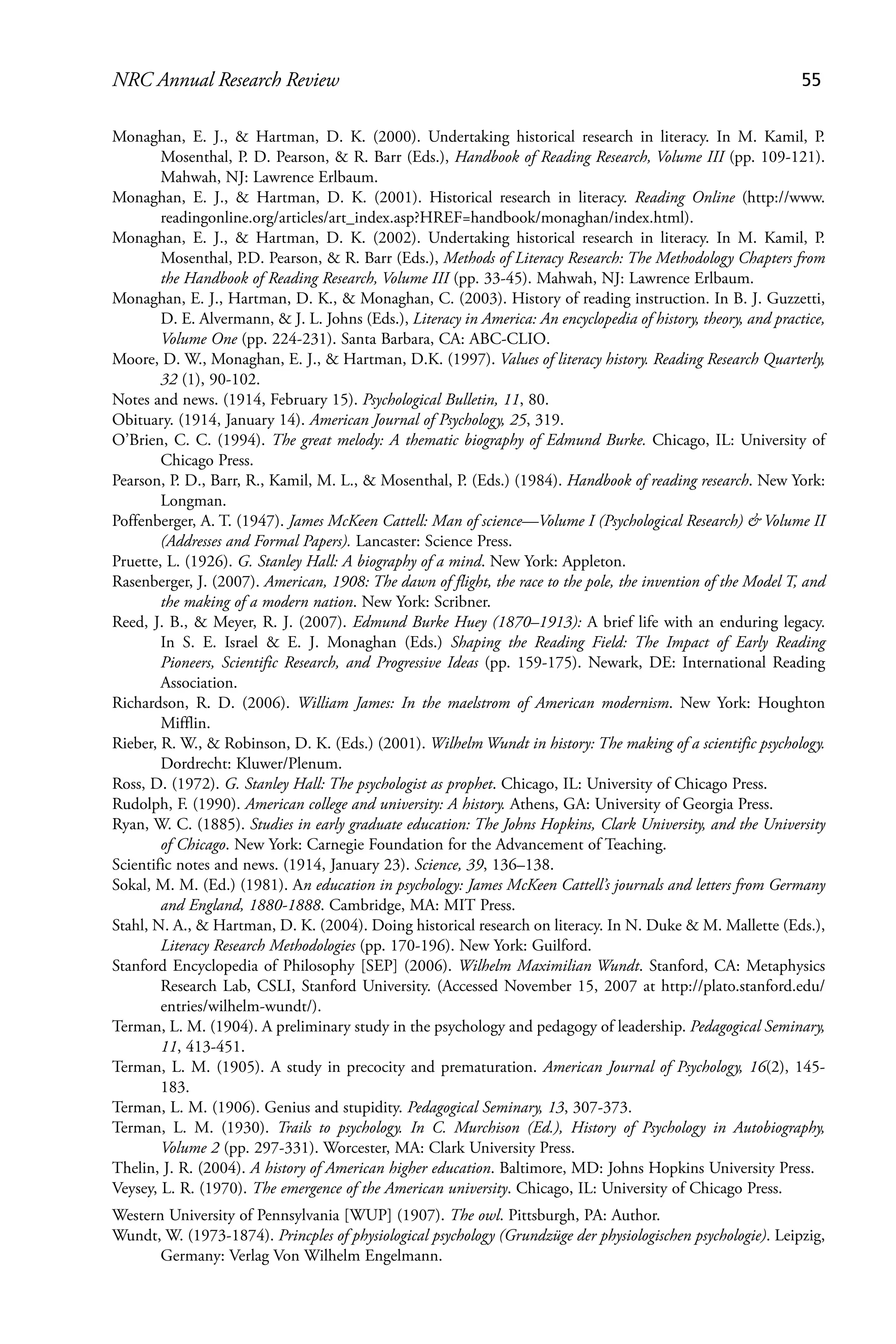 Hartman Davis 2008 Edmund Burkey Huey | PDF