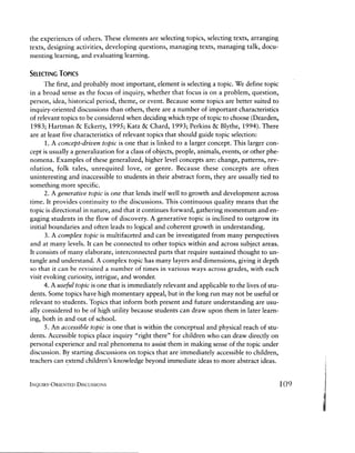 Hartman 1996 Inquiry Oriented Discussions | PDF