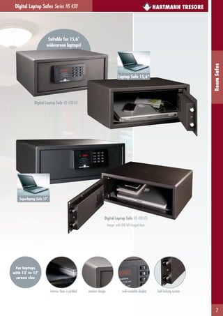 Hartmann tresore-hotel-catalogue-2013 | PDF