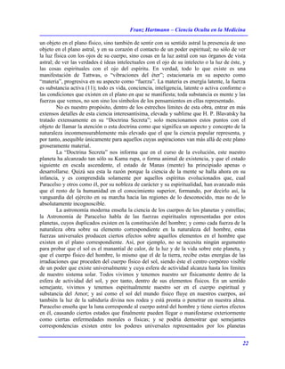 ciencia_oculta en la medicina de Hartmann franz | PDF