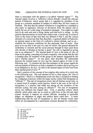 Hart on social rules and the foundations of law | PDF