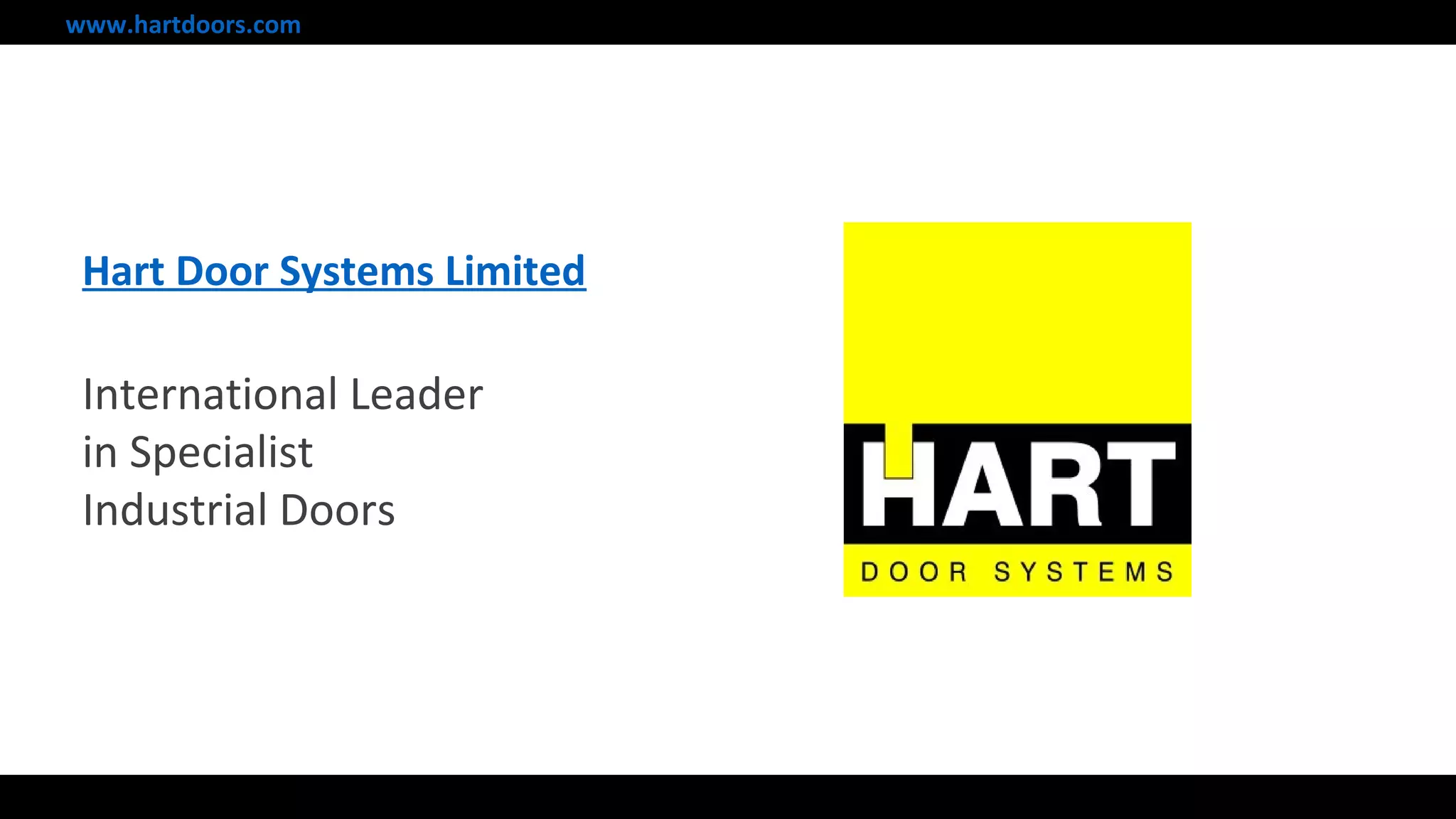 Hart Door Systems - Export | PPT