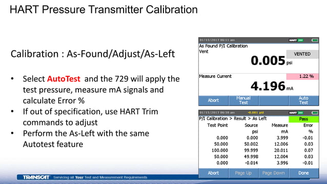 Calibrating HART Smart Pressure Transmitters | PPTX