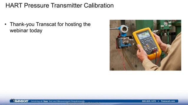 Calibrating HART Smart Pressure Transmitters | PPTX