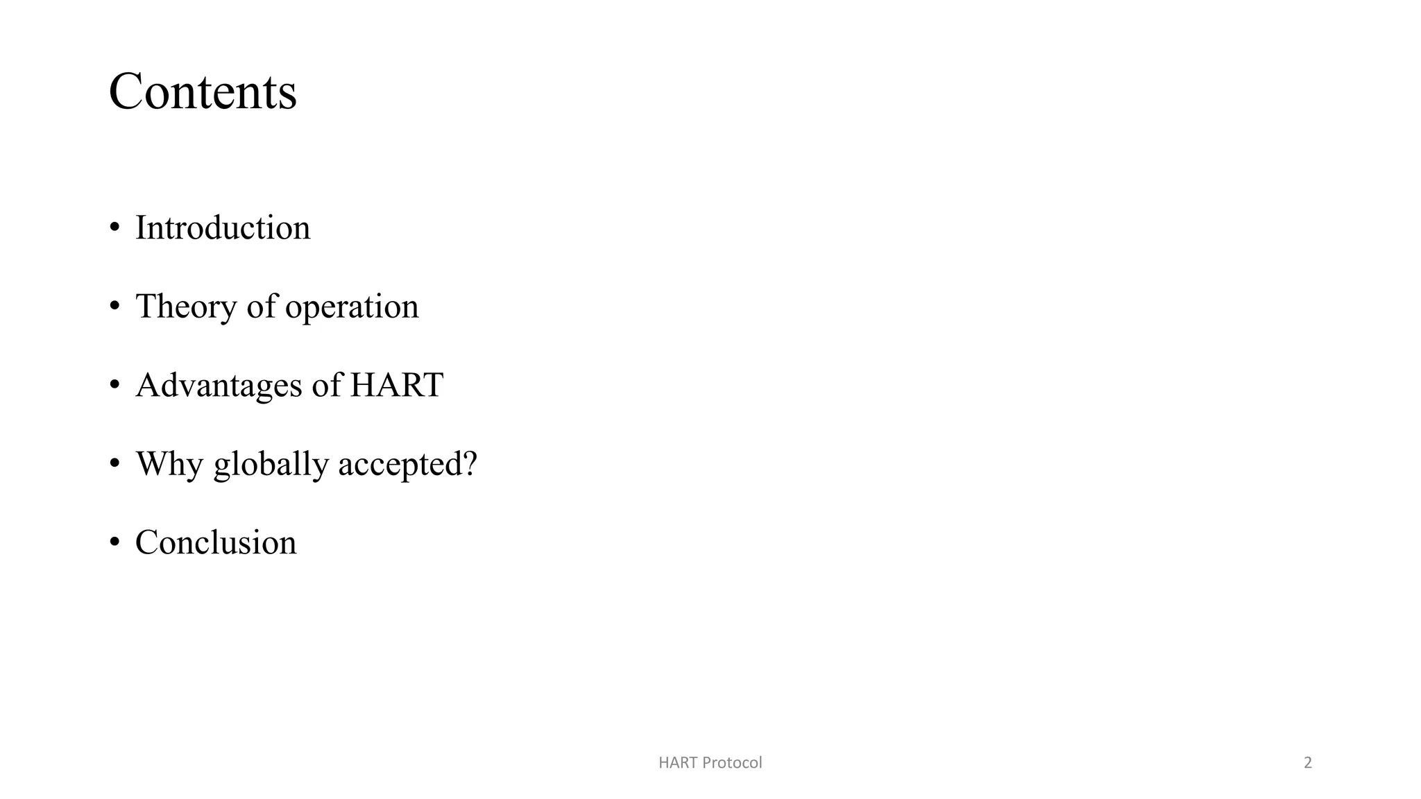 Hart protocol | PPTX