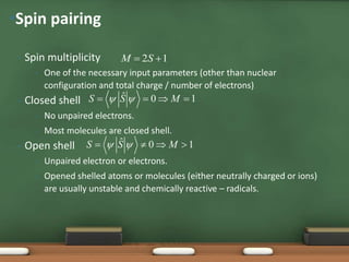 Hartree-Fock Review | PPTX