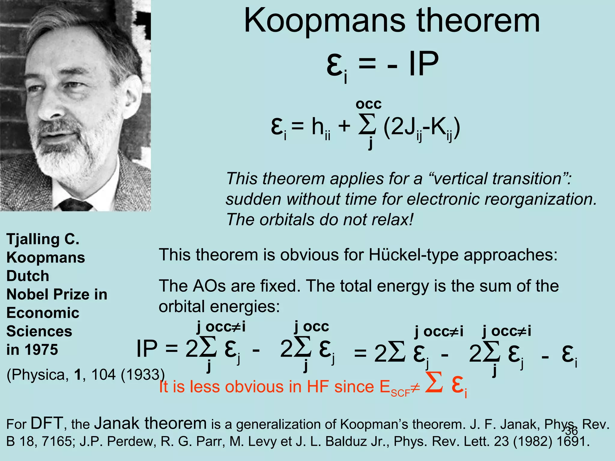 Hartree fock theory | PPT