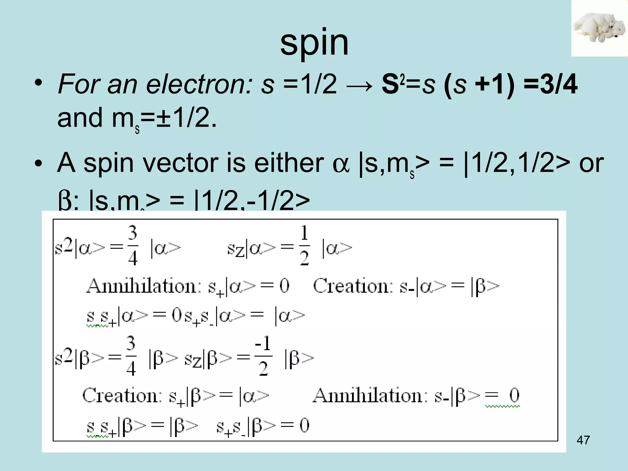 Hartree Fock Theory Ppt