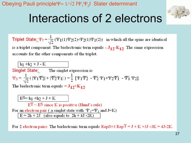 Hartree fock theory | PPT