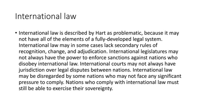 Harts Concept of law- | PPTX