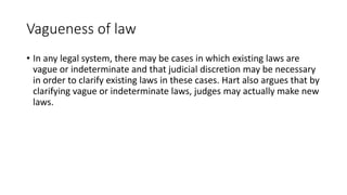 Harts Concept of law- | PPTX