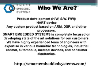 Hart stack for controls - smartembeddedsystems.com- industrial ...