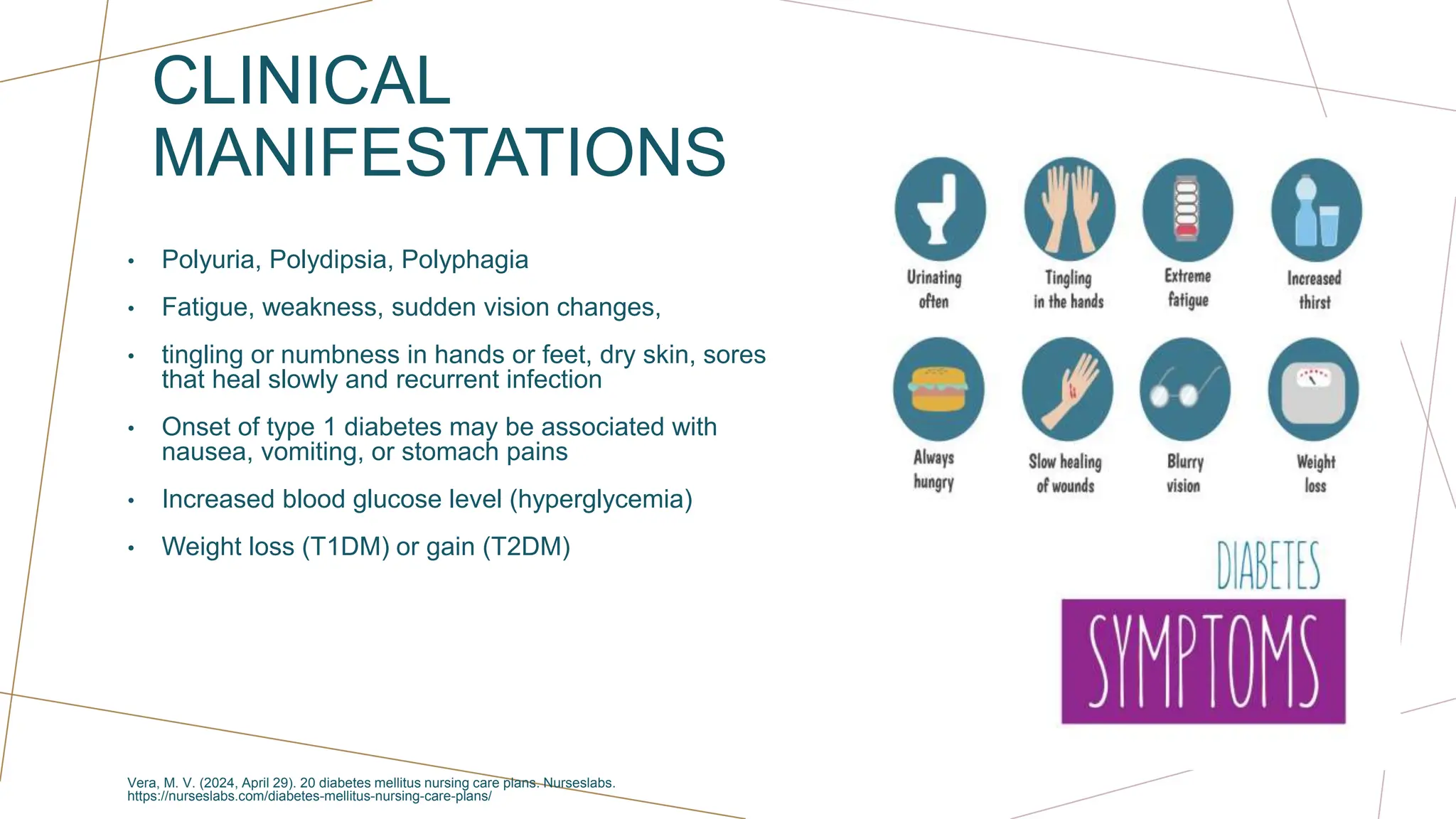 MASTERS (MSN) PRESENTATION FOR DIABETES MELLITUS | PPTX