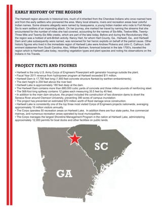 Hartwell Dam 50th Anniversary Program | PDF