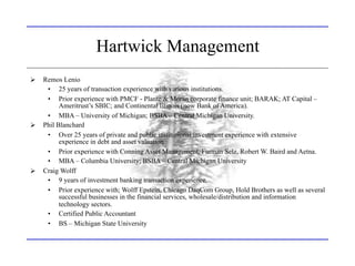 Hartwick Presentation | KEY