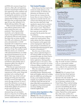 Hartz Companion Animal - Pharmacology and Practical Application of Flea ...