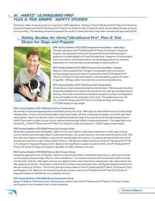 Hartz UltraGuard Pro Technical Report | PDF