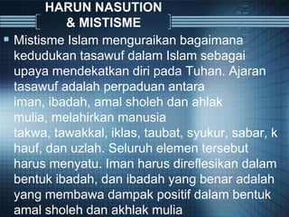 Harun nasution eka | PPTX