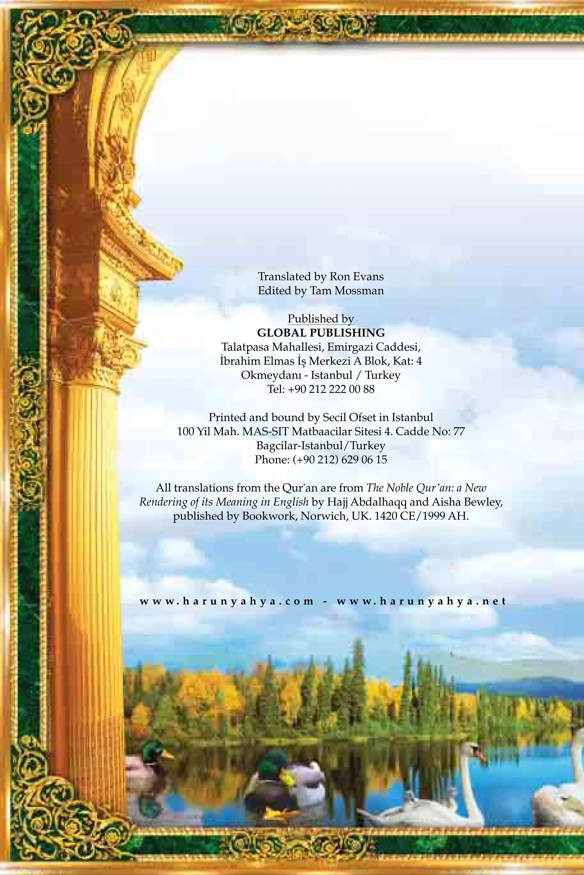 Harun Yahya Islam Prophet Jesus (Pbuh) A Prophet Not A Son Of God | PDF