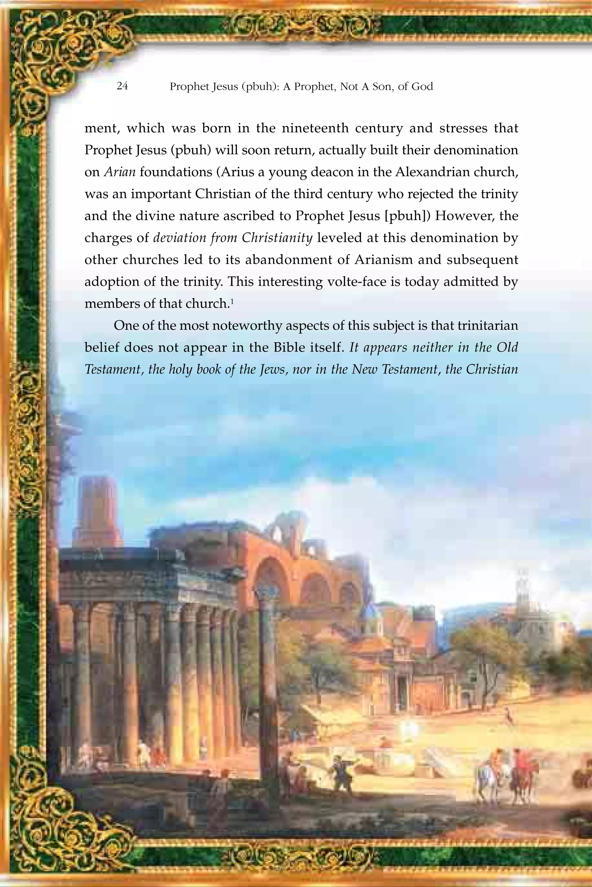 Harun Yahya Islam Prophet Jesus (Pbuh) A Prophet Not A Son Of God | PDF