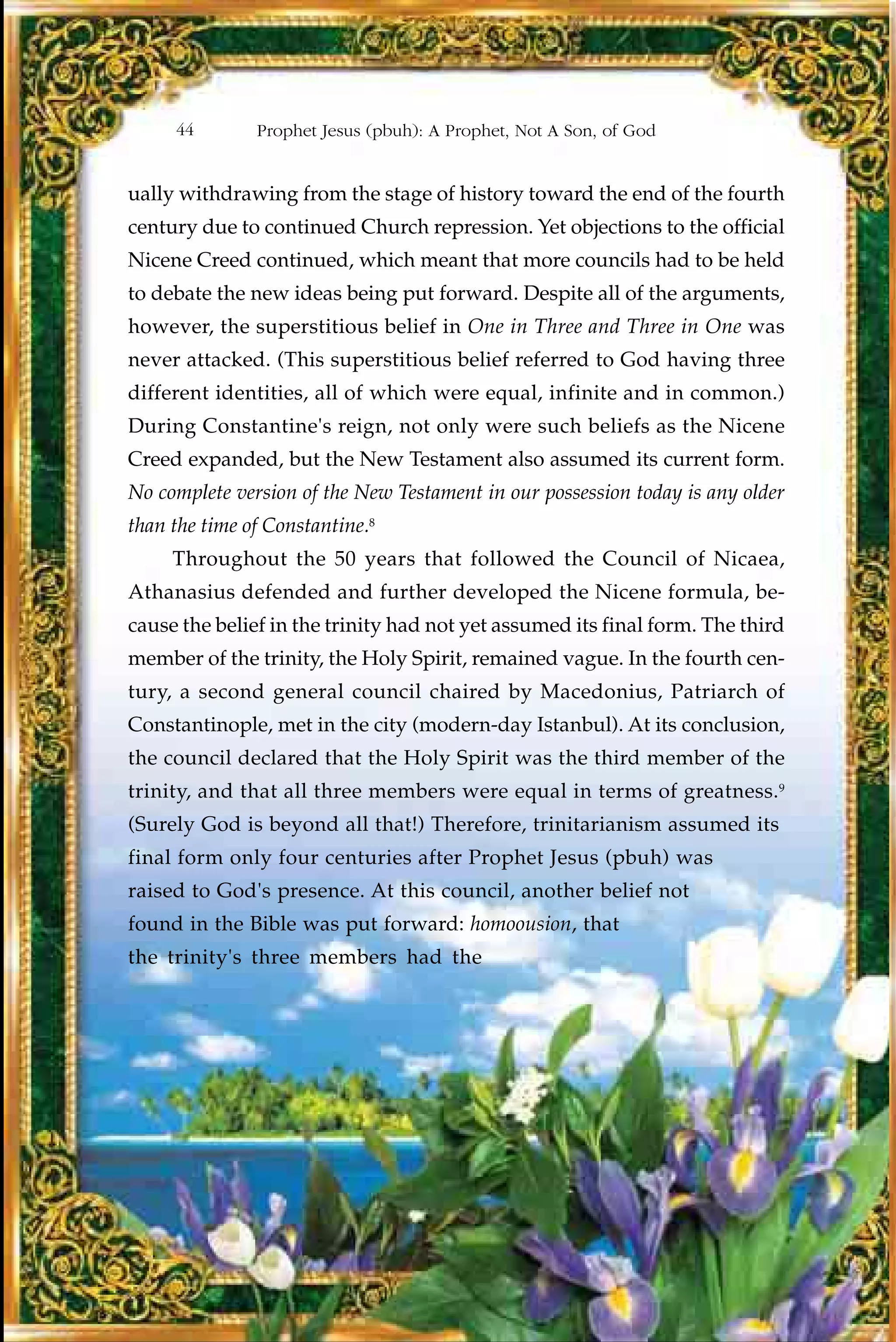 Harun Yahya Islam Prophet Jesus (Pbuh) A Prophet Not A Son Of God | PDF