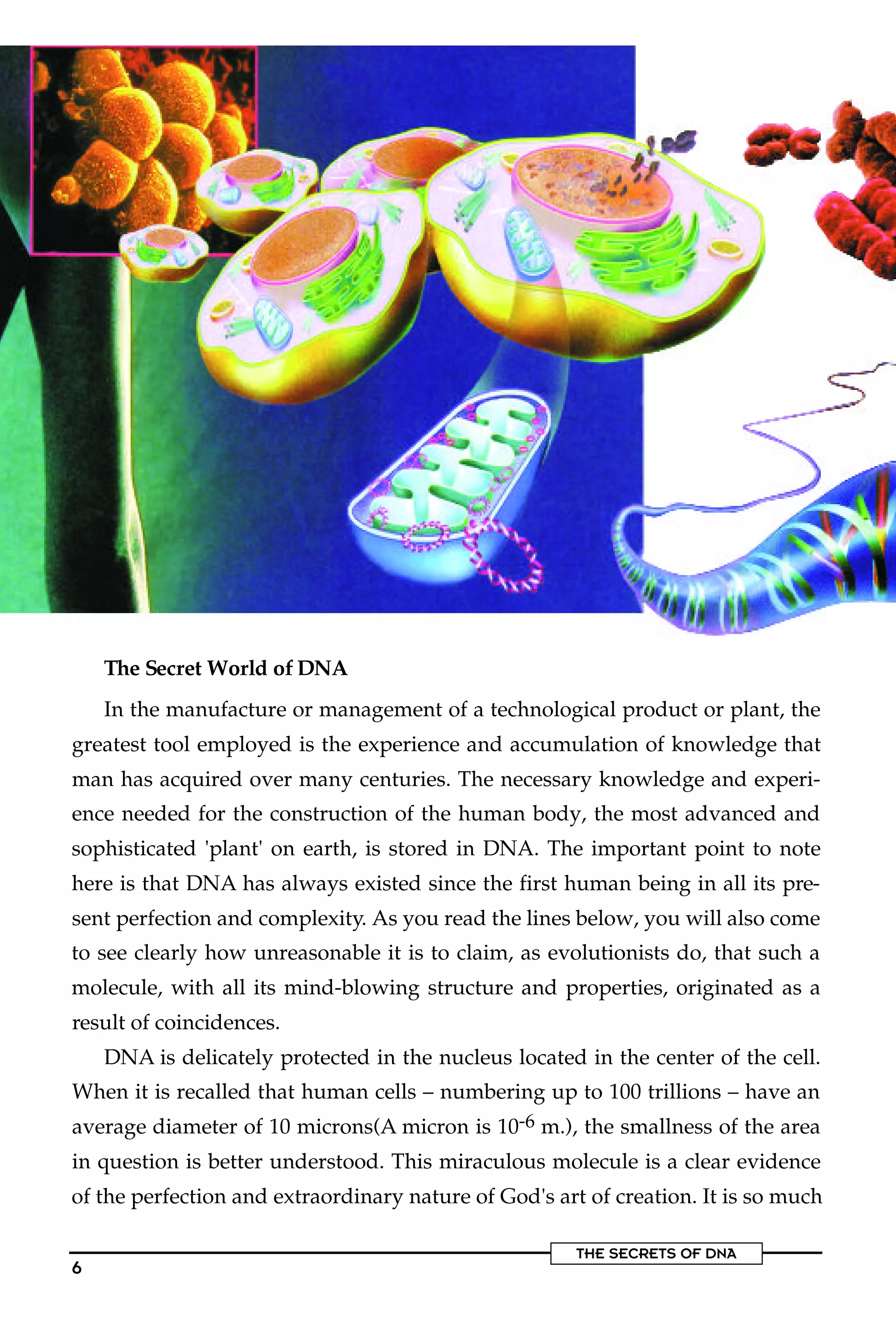 Harun Yahya Islam The Secrets Of Dna | PDF