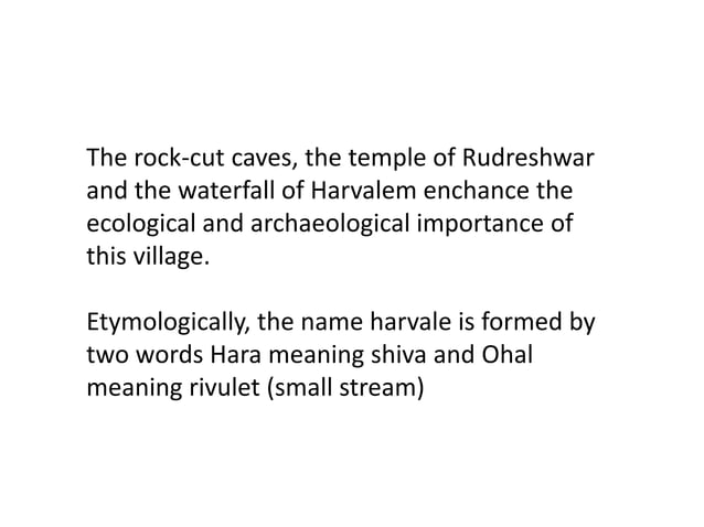 Harvalem-caves goan historical site to visit | PPT