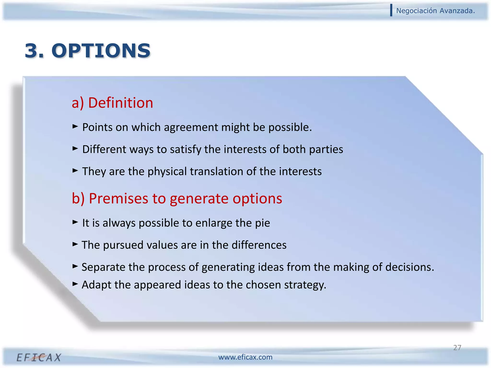 The Harvard Negotiation Method | PPTX