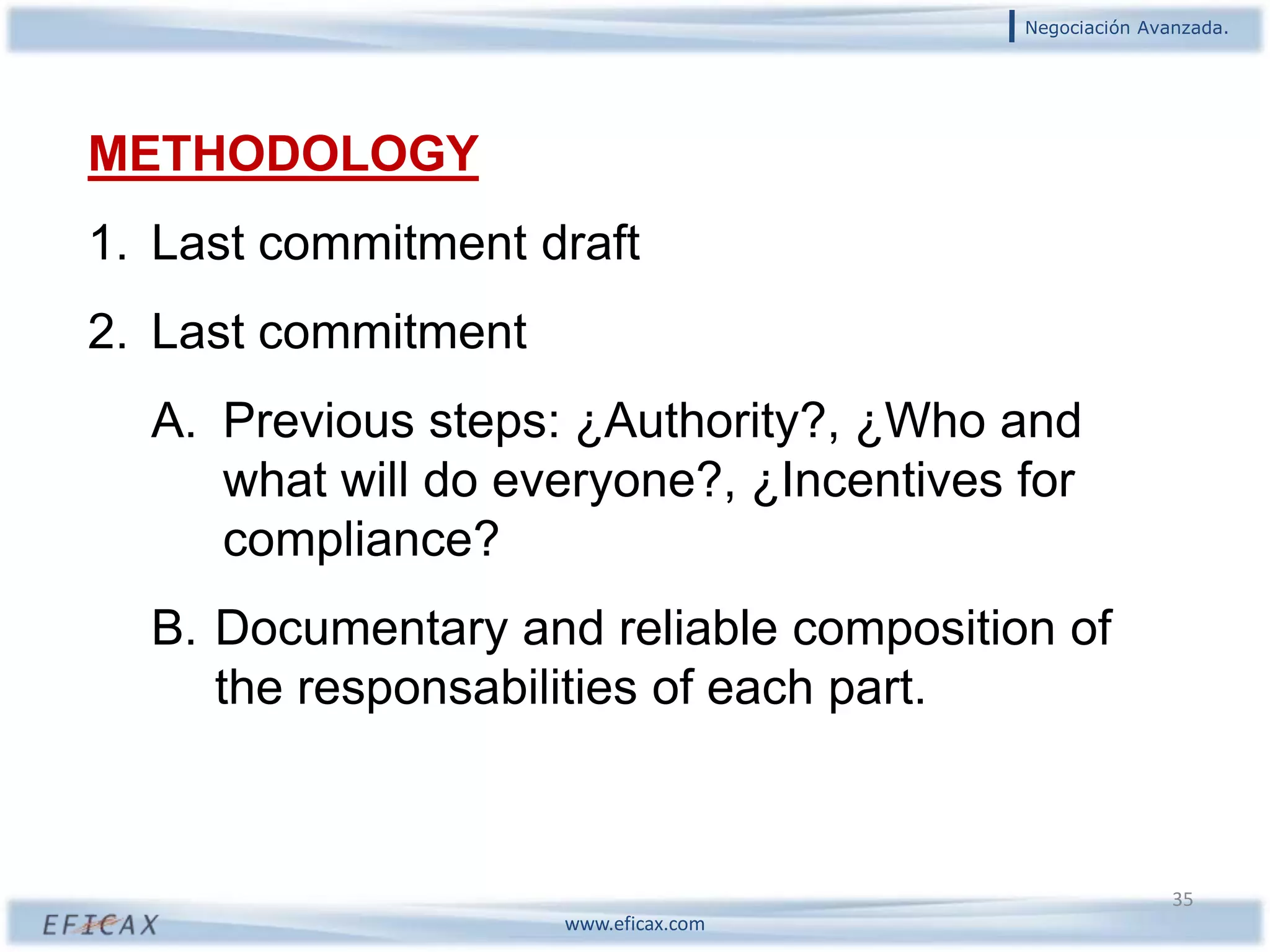 The Harvard Negotiation Method | PPTX