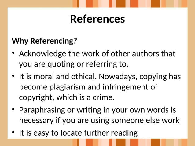 Harvard Anglia Referencing power point for researchers | PPT