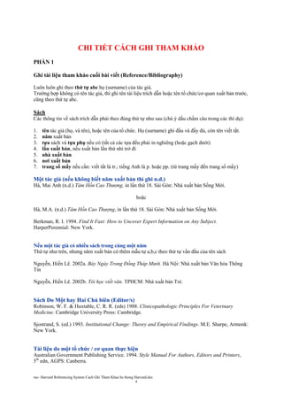 Harvard referencing-system-cach-ghi-tham-khao-he-thong-harvard | PDF