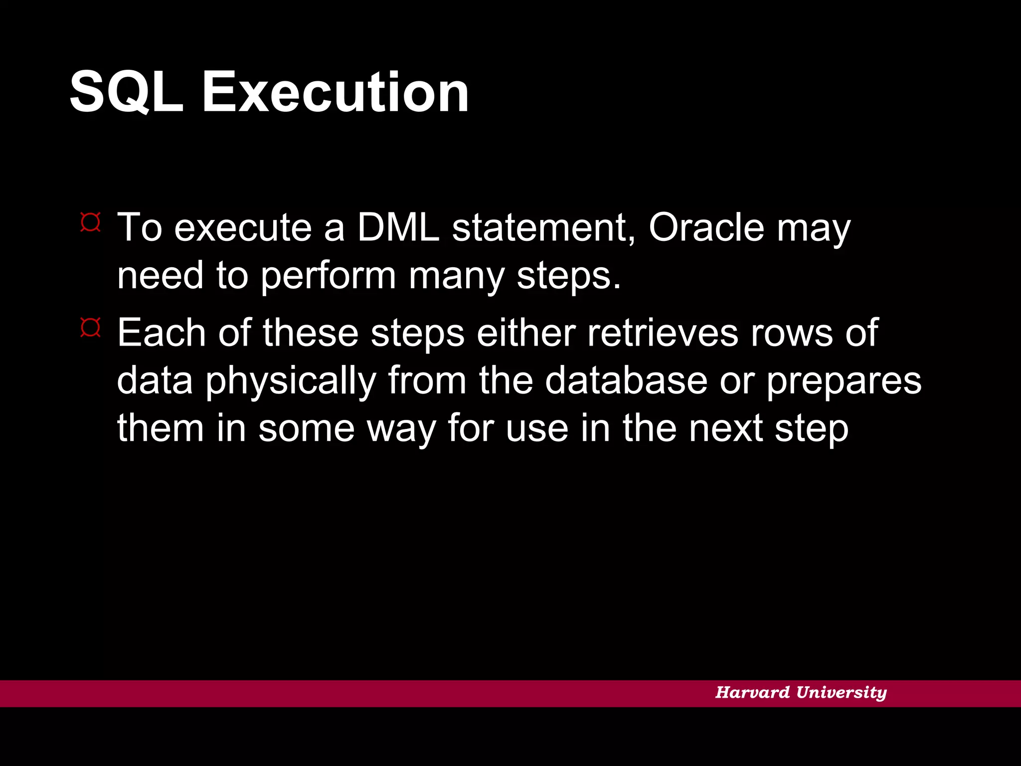 Harvard University database | PPT | Databases | Computer Software and ...
