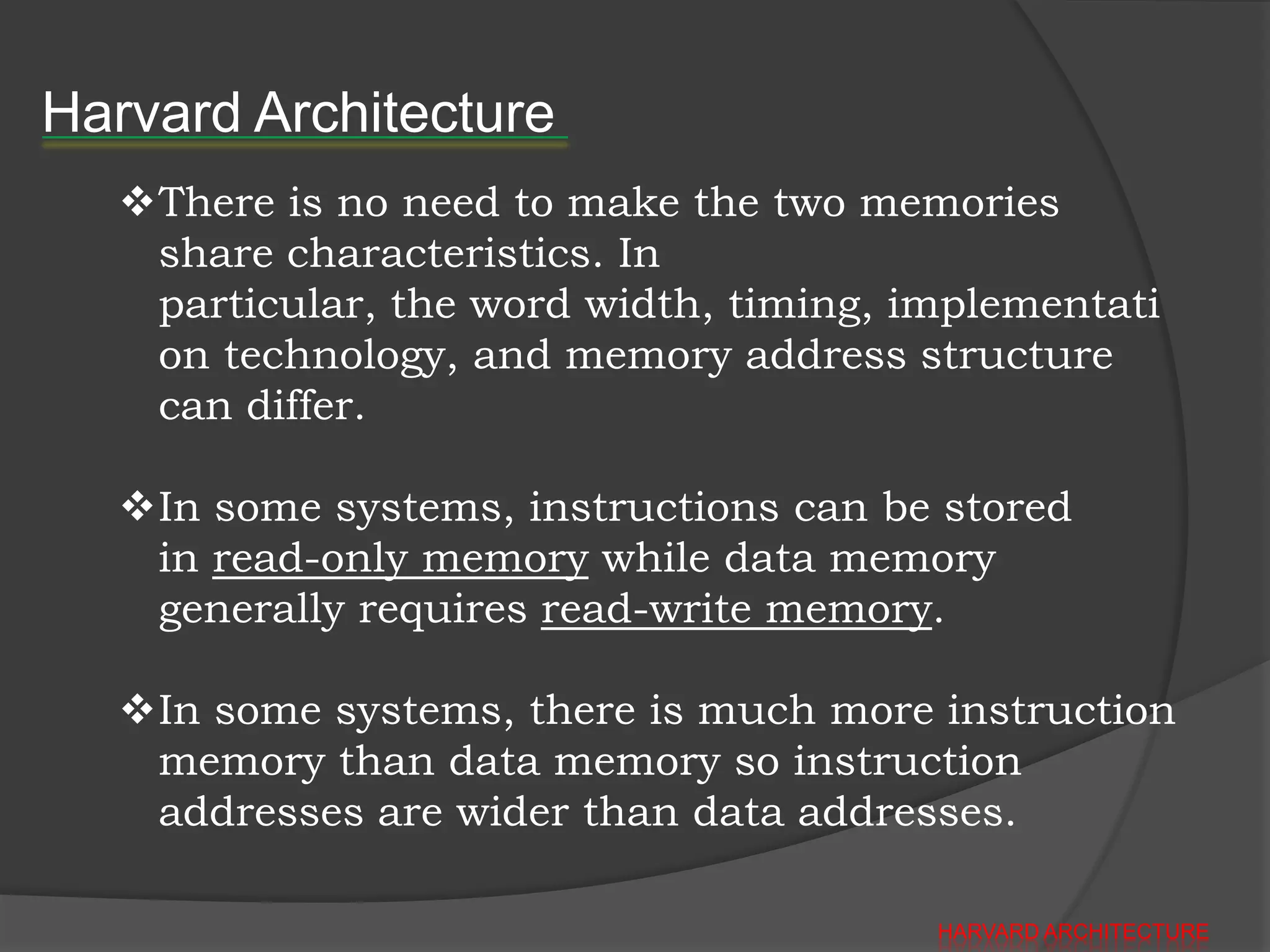 Harvard architecture | PPTX