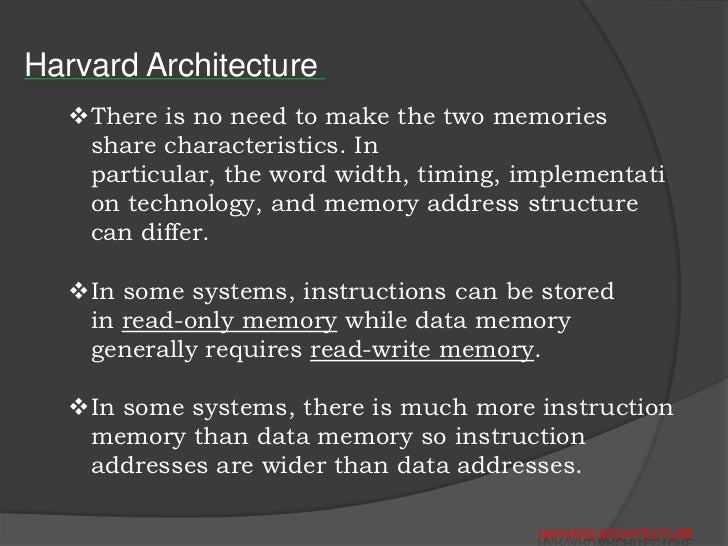 Harvard architecture