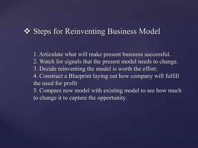 Harvard Business Review Reinventing Your Business Model | PPTX