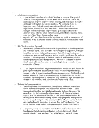 Harvard Case Study Review | DOC